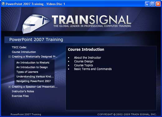 TrainSignal Microsoft PowerPoint 2007 Training: The Indezine Review