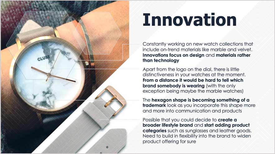 Example of good continuation