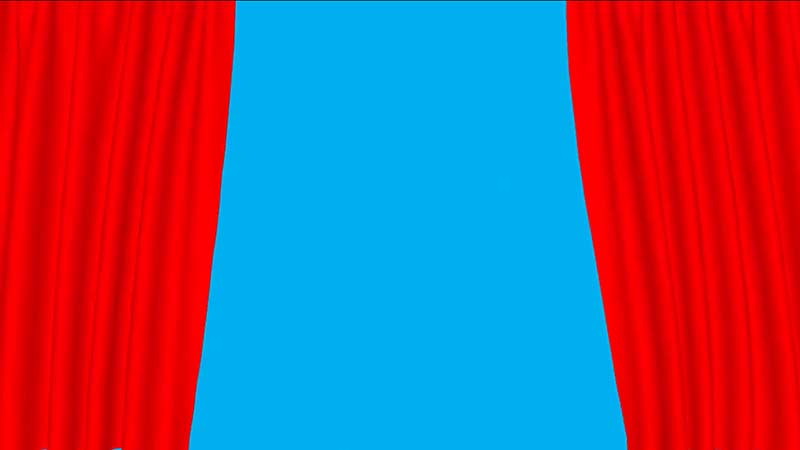 PowerPoint Transitions: Curtains