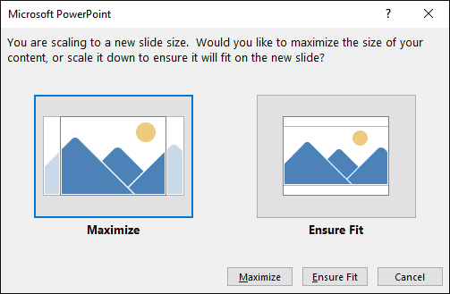 Change Presentation Aspect Ratio from Widescreen to Standard (and Vice ...