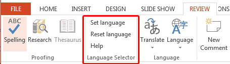Language Selector