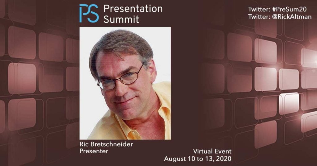 Presentation Summit 2020: Conversation with Ric Bretschneider